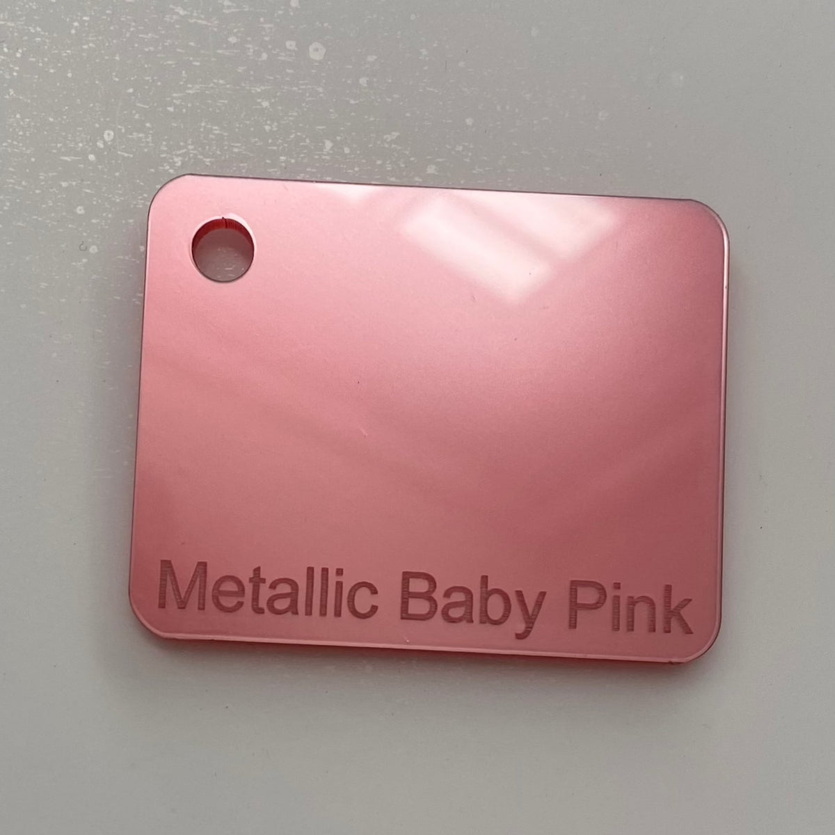 Baby Pink Metallic – Total Acrylic Supplies